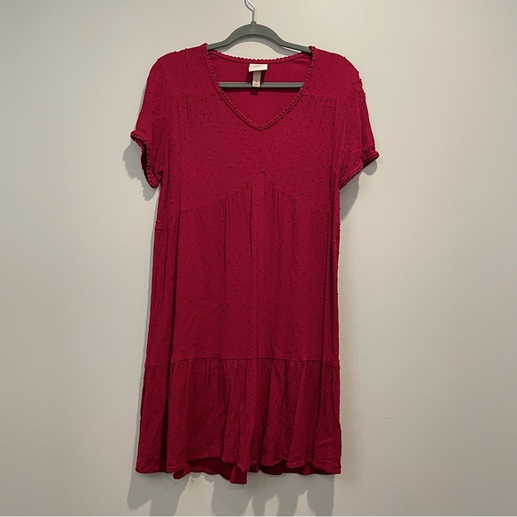 Knox Rose | Dresses | Flowy Red Dress | Poshmark